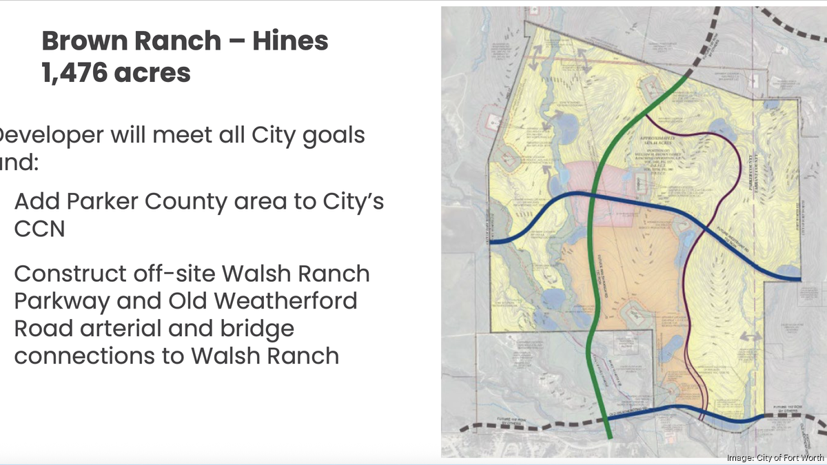 Hines considers developing massive ranch west of Fort Worth - Dallas ...