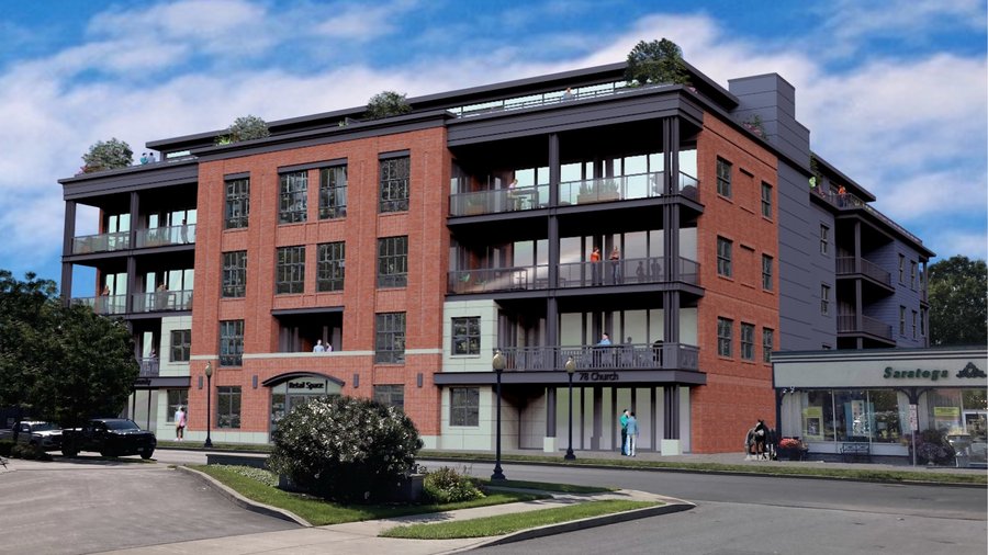 Bonacio's 78 Church Street Condominiums in Saratoga near completion ...
