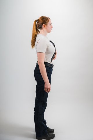 Extremis Systems stands out with women's curved body armor - Sacramento ...
