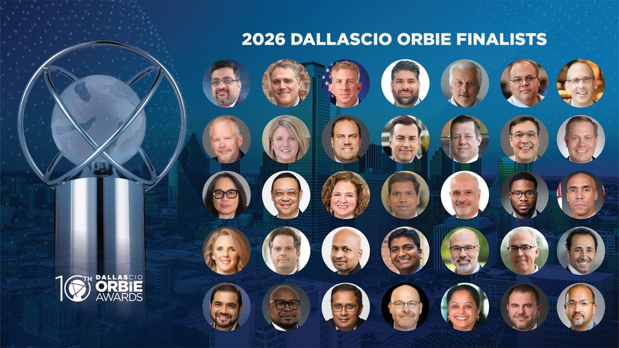 Finalists named for 2026 DallasCIO ORBIE Awards - Dallas Business Journal