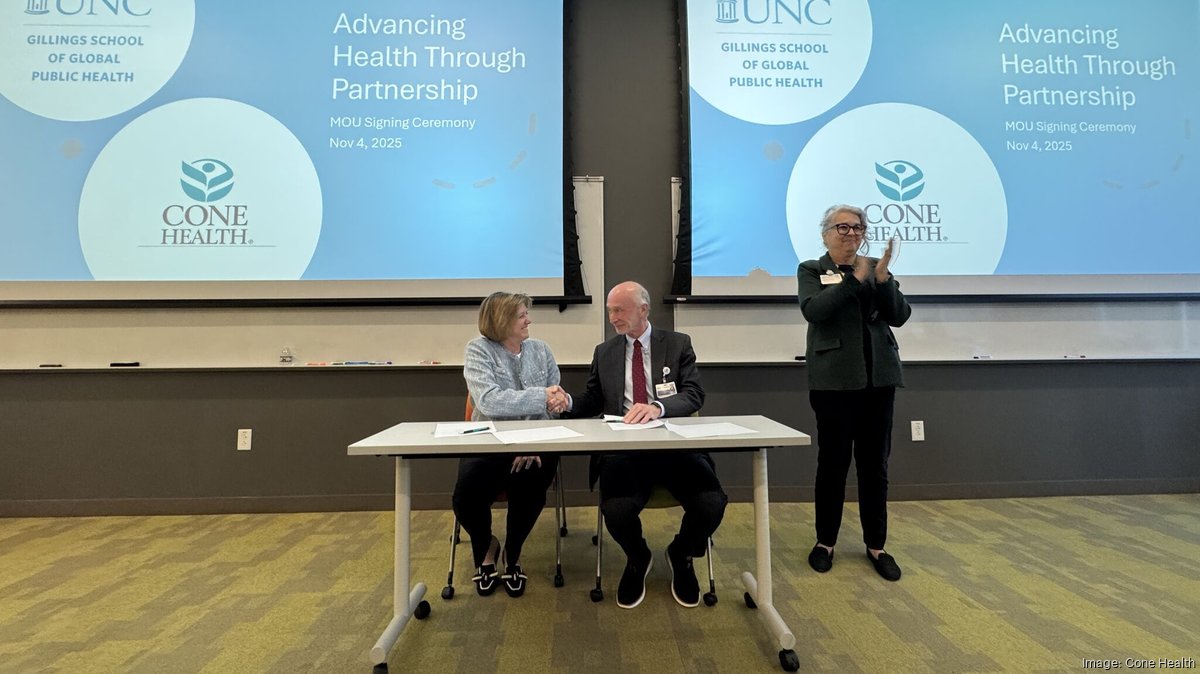 Cone Health, UNC-Chapel Hill partner to advance public health - Triad ...