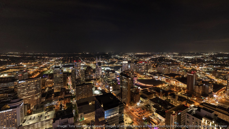 Giarratana reveals views from Paramount, Tennessee's would-be tallest ...