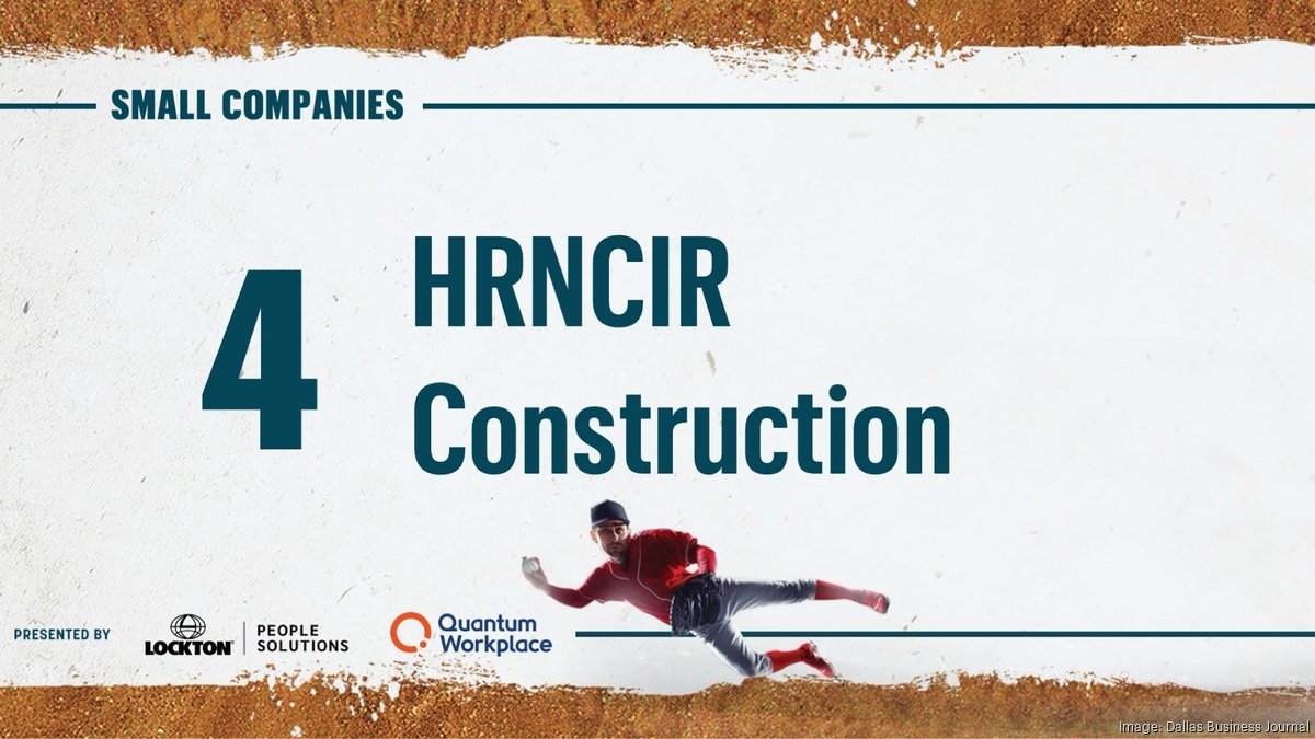 HRNCIR Construction - Dallas Business Journal