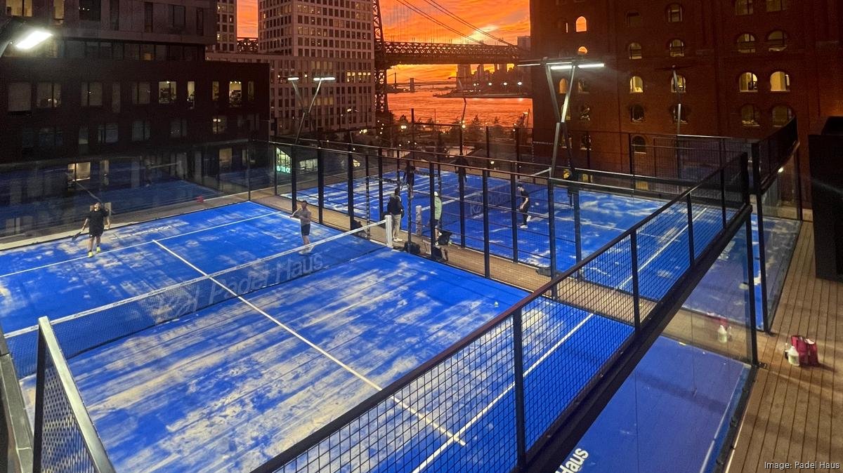 Padel Haus opens rooftop courts at Williamsburg location - New York ...