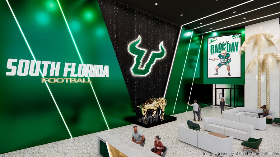 USF reveals new football operations renderings - Tampa Bay Business Journal