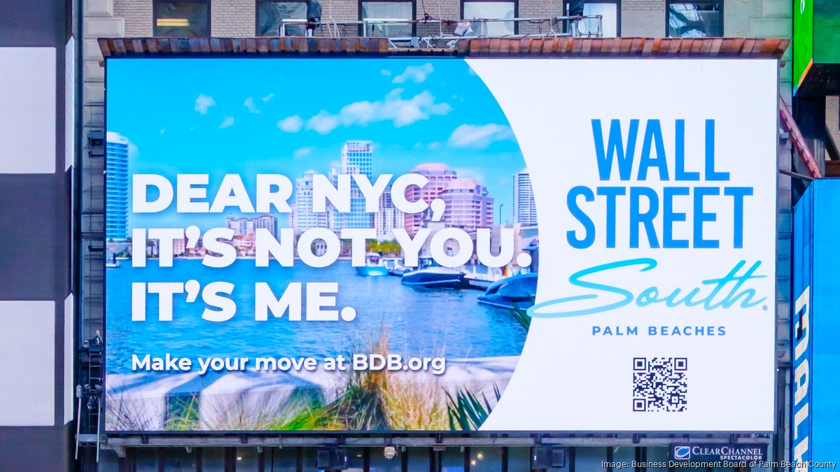 Palm Beach County launches NYC billboard campaign after mayoral ...