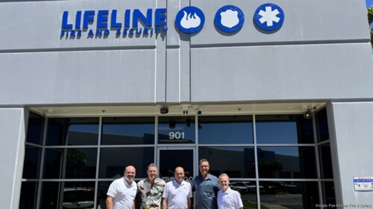 Pye-Barker Fire & Safety acquires Hawaii's Lifeline Fire & Security ...