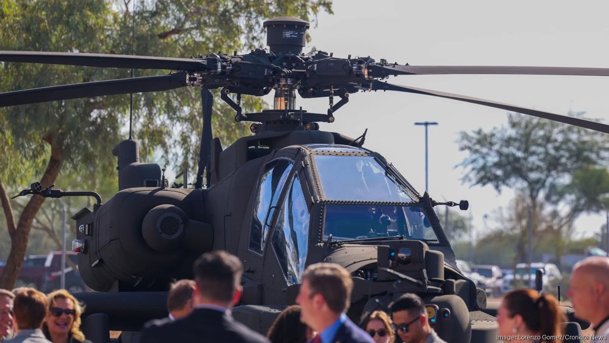 Boeing Apache helicopter celebrates 50 years at Mesa facility - Phoenix ...