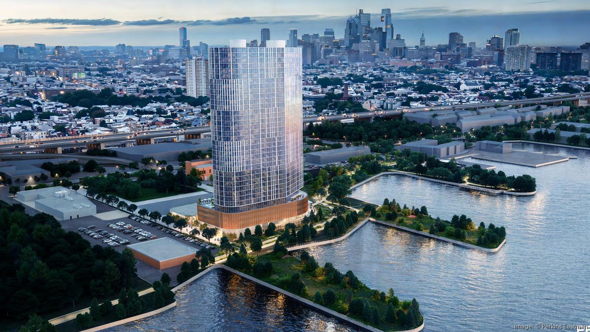 New renderings show Brevet's planned 36-story riverfront tower ...
