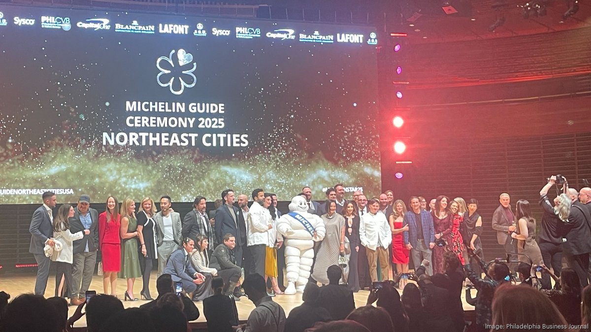 3 restaurants awarded Michelin stars in a Philadelphia first ...