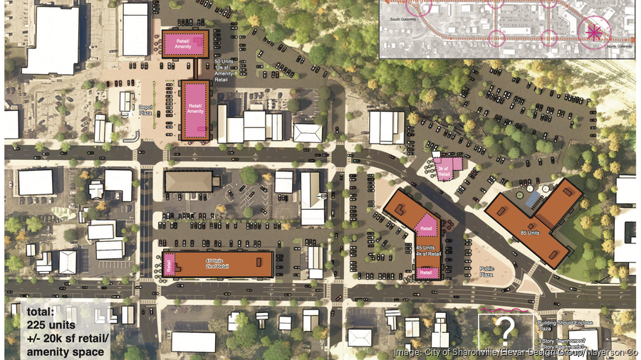 Sharonville takes first step to advance $75M in downtown projects ...