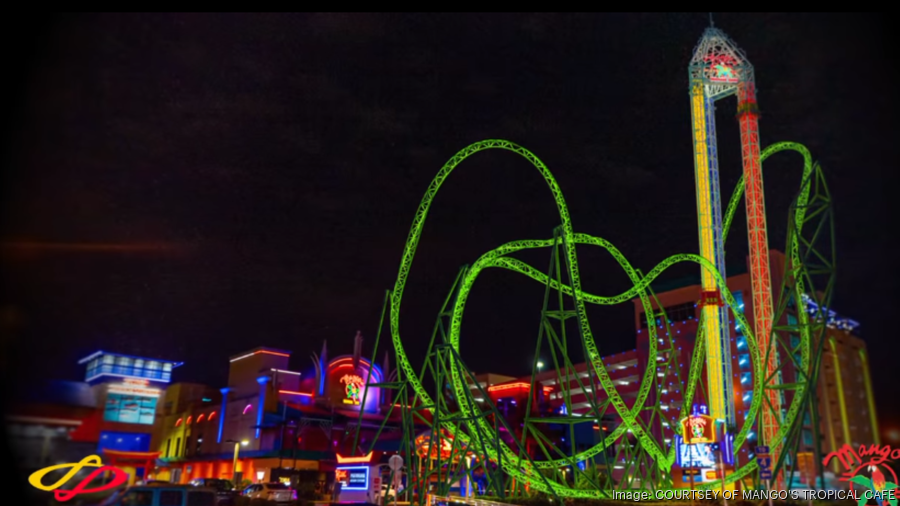 Mango's Tropical Cafe plans launch coaster on International Drive ...