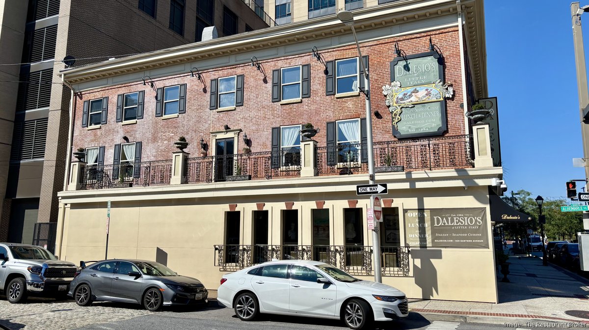 Dalesio's of Little Italy hits market for $2M - Baltimore Business Journal