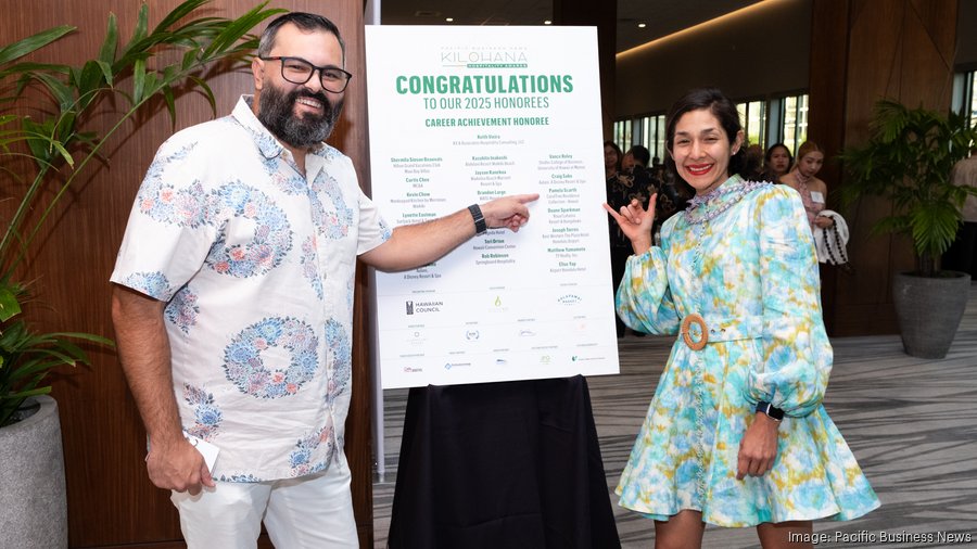 Photos from the 2025 Kilohana Hospitality Awards event - Pacific ...