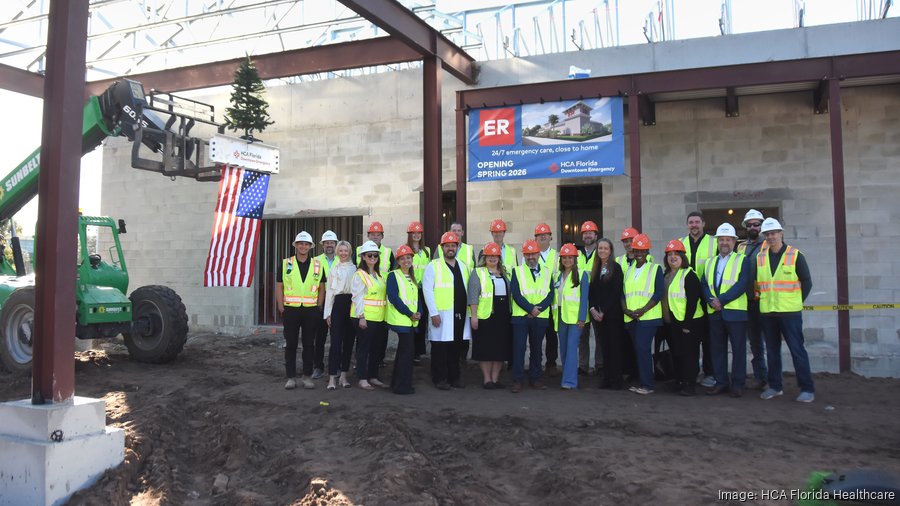 HCA Florida Healthcare ER in downtown Orlando nears completion ...