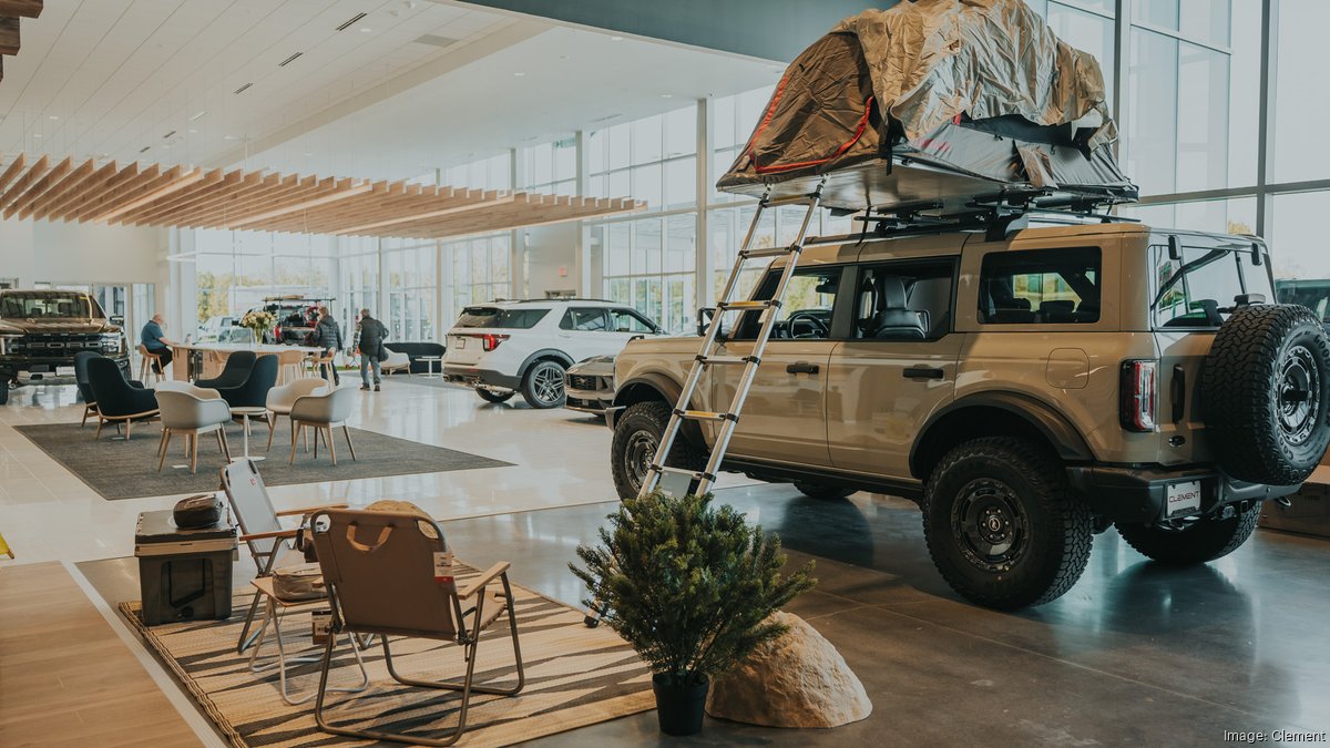 Clement Ford opens $45M dealership with new national design - St. Louis ...