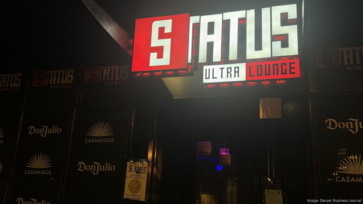 Status Ultra Lounge closes amid nuisance case - Denver Business Journal