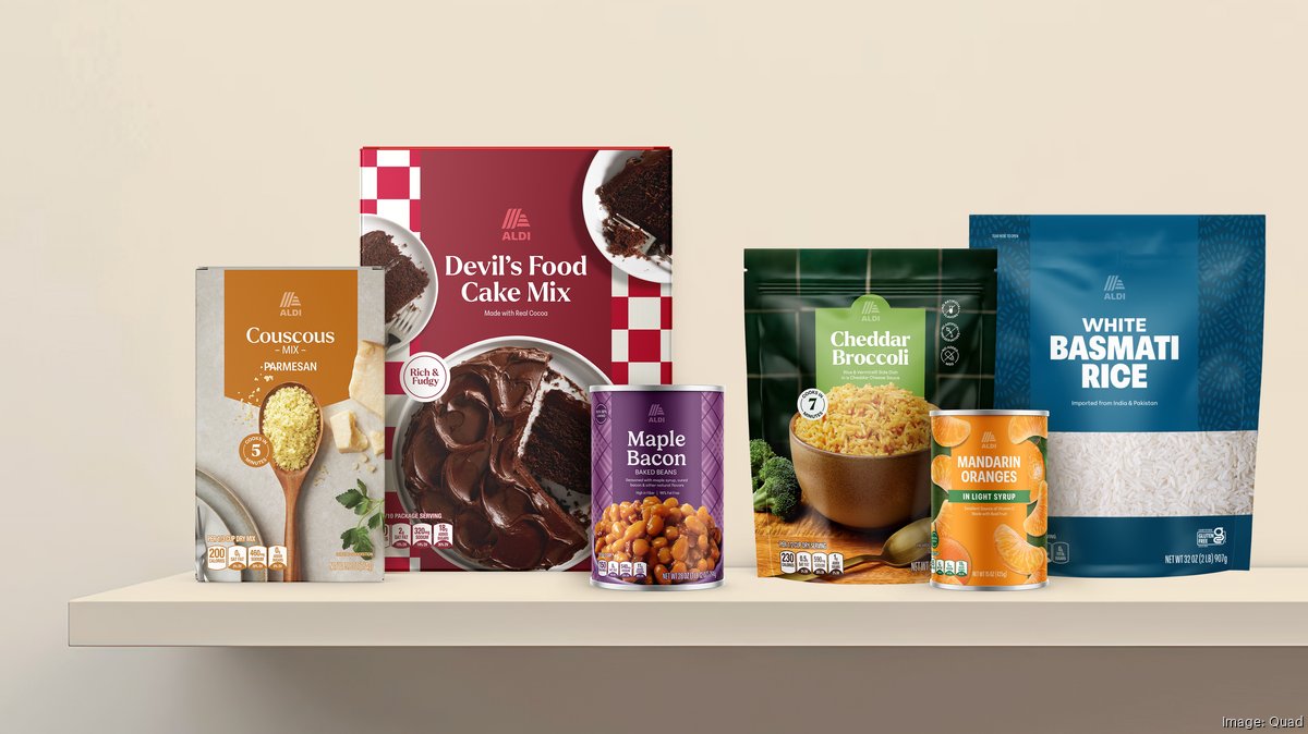 Aldi hires Quad's Favorite Child for massive packaging redesign ...