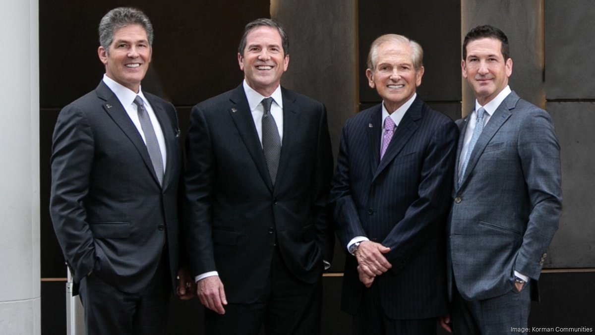 Most Admired CEOs: Larry, Brad and Mark Korman; Korman Communities ...