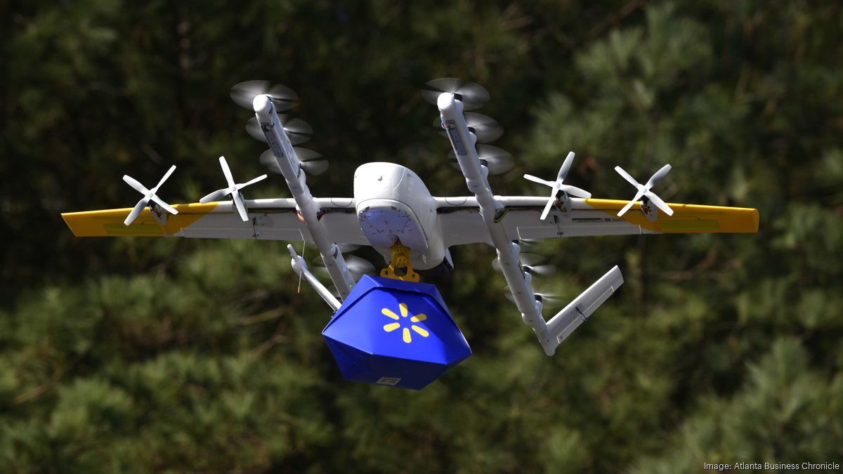Wing launches Walmart drone delivery in metro Atlanta - Atlanta ...