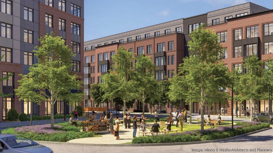 Newton approves 755-unit Riverside MBTA station development - Boston ...