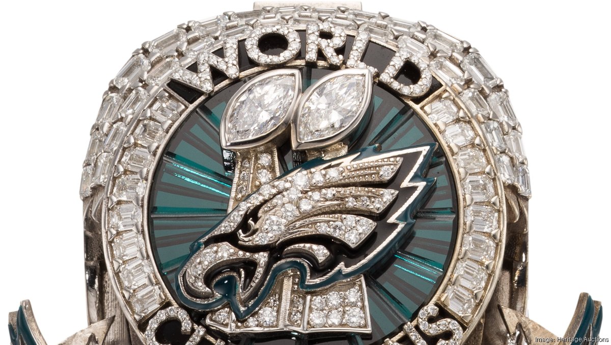 Eagles' Super Bowl LIX ring valued at $80,000 heads to auction ...