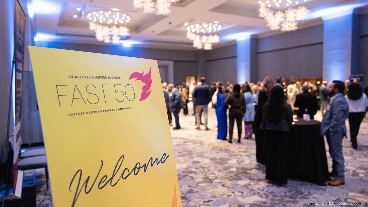 CBJ's Fast 50 event honors fast-growing companies in Charlotte ...