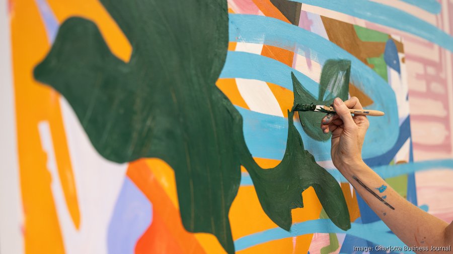 Sharon Dowell Art captures 'energy of place' - Charlotte Business Journal