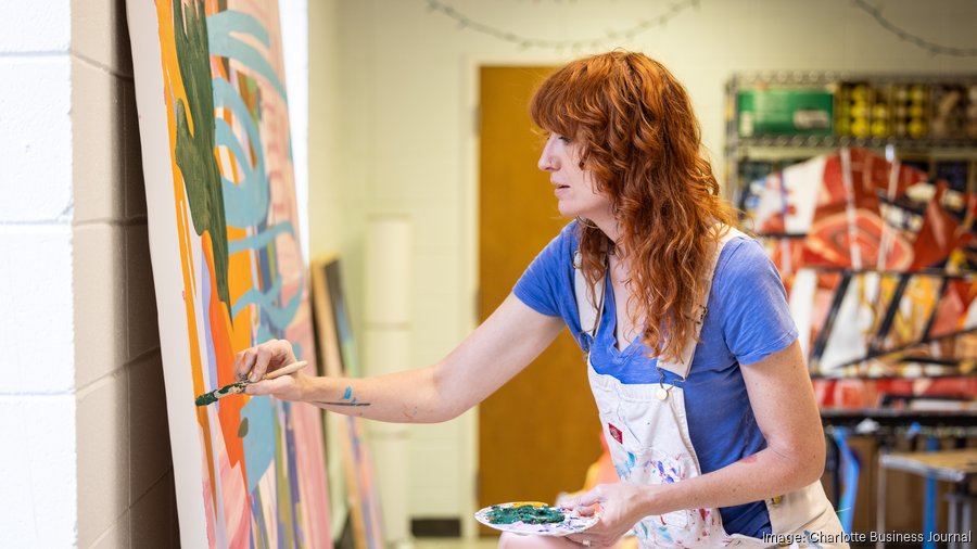 Sharon Dowell Art captures 'energy of place' - Charlotte Business Journal