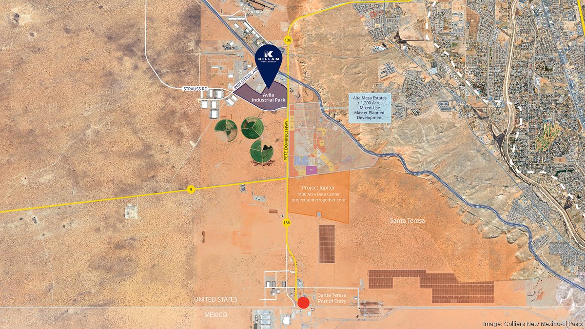 Killam Development buys 272 acres for industrial park - Albuquerque ...