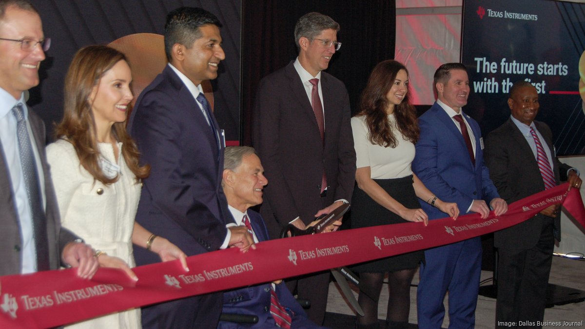 Texas Instruments starts production at Sherman semiconductor fab ...