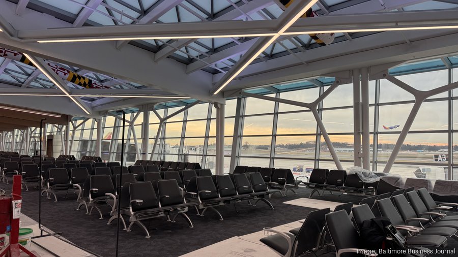 BWI Airport gives sneak peek into $450M A/B connector (PHOTOS ...