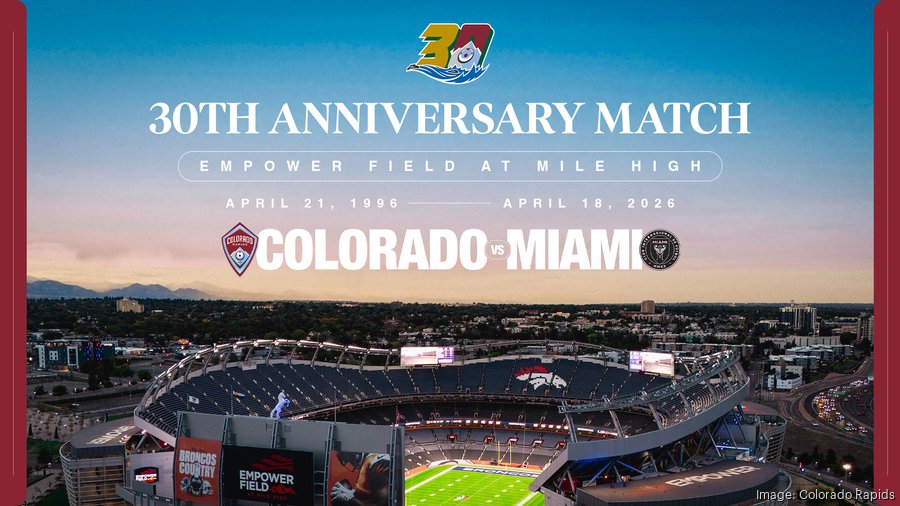 Lionel Messi, Inter Miami to play Colorado Rapids at Mile High - Denver ...