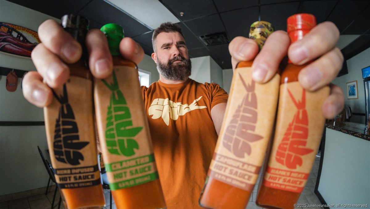 Jason Kelce invests in Jersey Shore's Hank Sauce - Philadelphia ...