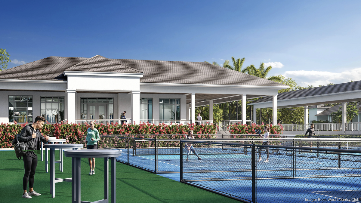 Boca West Country Club plans new racquets complex - South Florida ...