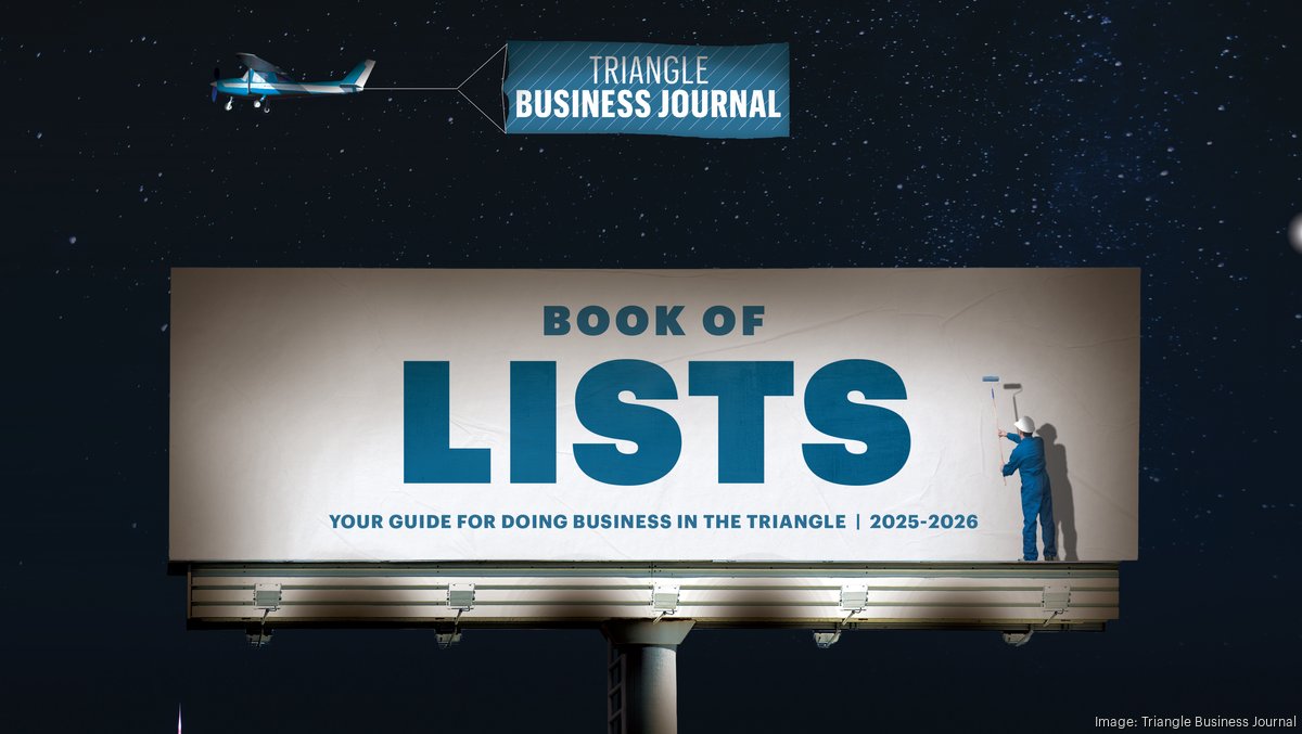 Triangle Business Journal unveils 2025-26 Book of Lists - Triangle ...