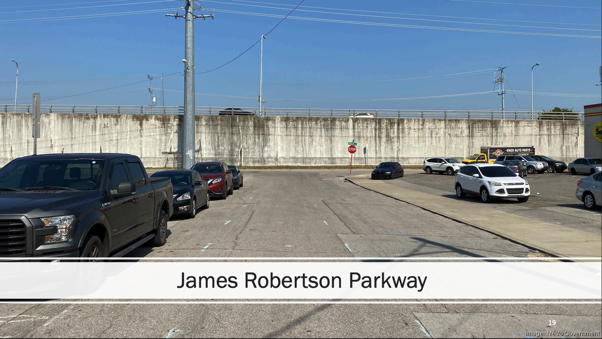 TDOT bids roadwork on East Bank James Robertson Parkway - Nashville ...
