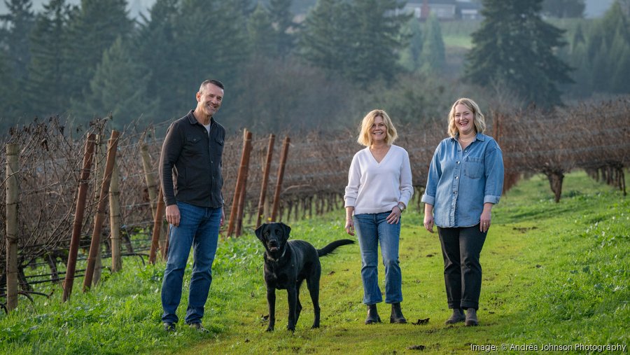 Joth Ricci and family by Winderlea winery in Oregon - Portland Business ...