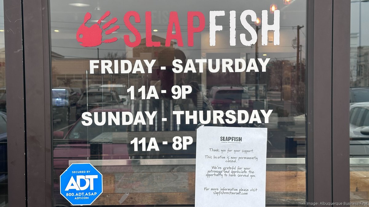 Slapfish closes Albuquerque location permanently - Albuquerque Business ...