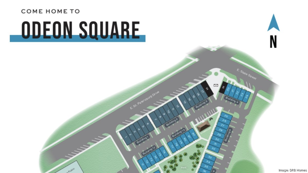 DRB Homes wraps up 82-townhome Oldsmar project this year - Tampa Bay ...