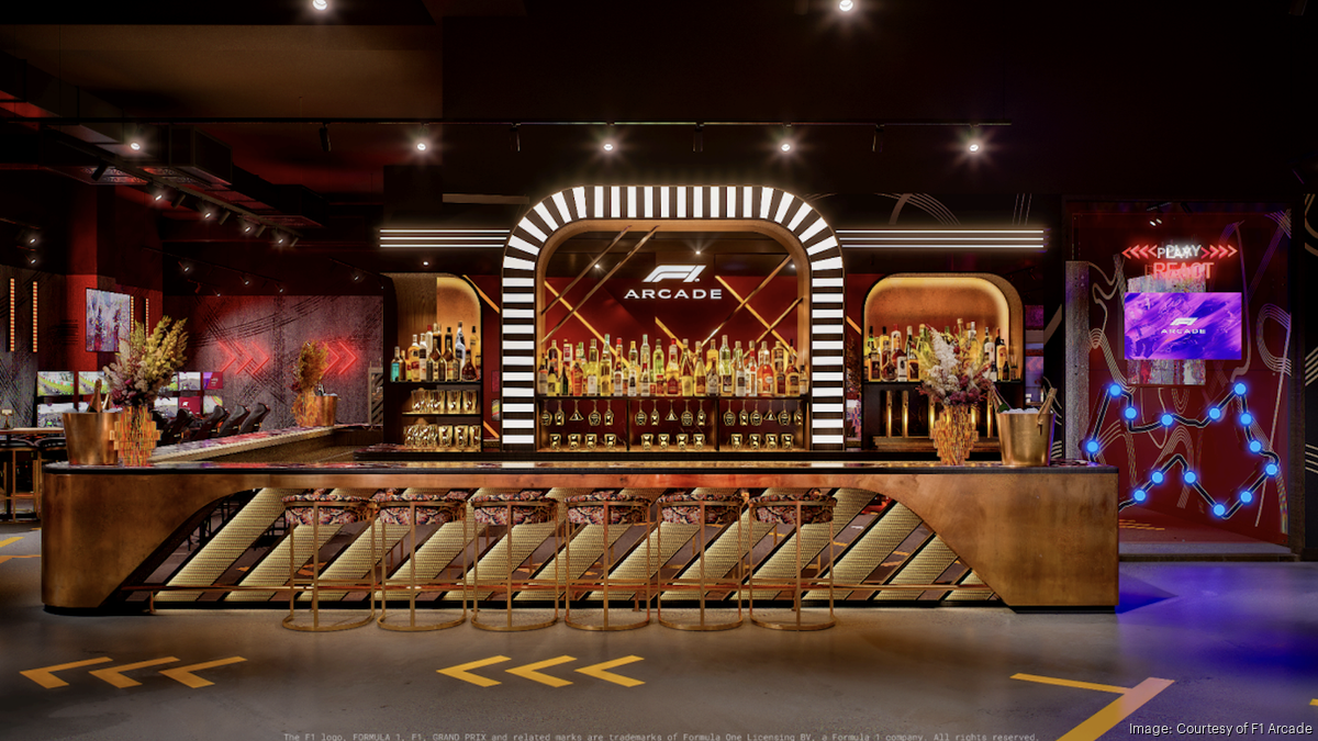 F1 Arcade opening at The Interlock in Atlanta in February 2026 ...