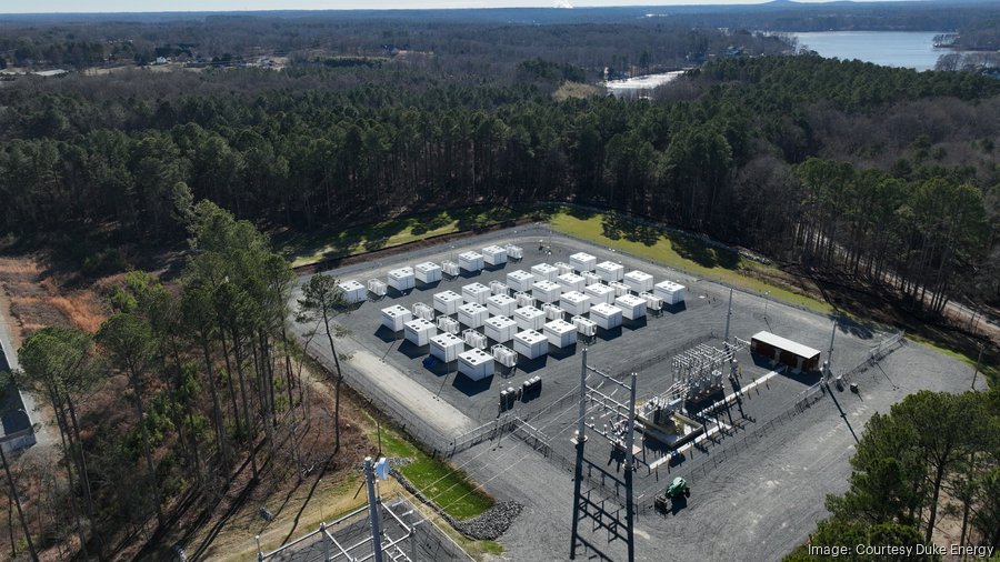 Duke Energy opens $100M battery system at old Belmont coal plant ...