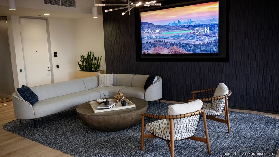 CBRE unveils its renovated downtown Denver office space - Denver ...