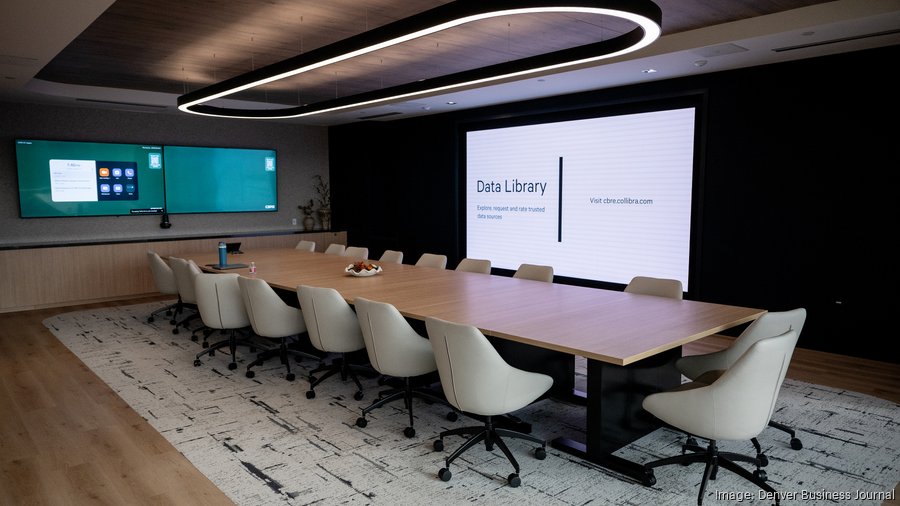 CBRE unveils its renovated downtown Denver office space - Denver ...