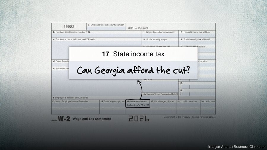 GOP lawmakers want to axe the income tax. Can Georgia afford it ...