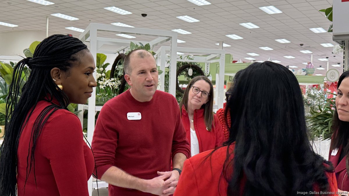 New Target CEO Michael Fiddelke visits store near Fort Worth on first ...