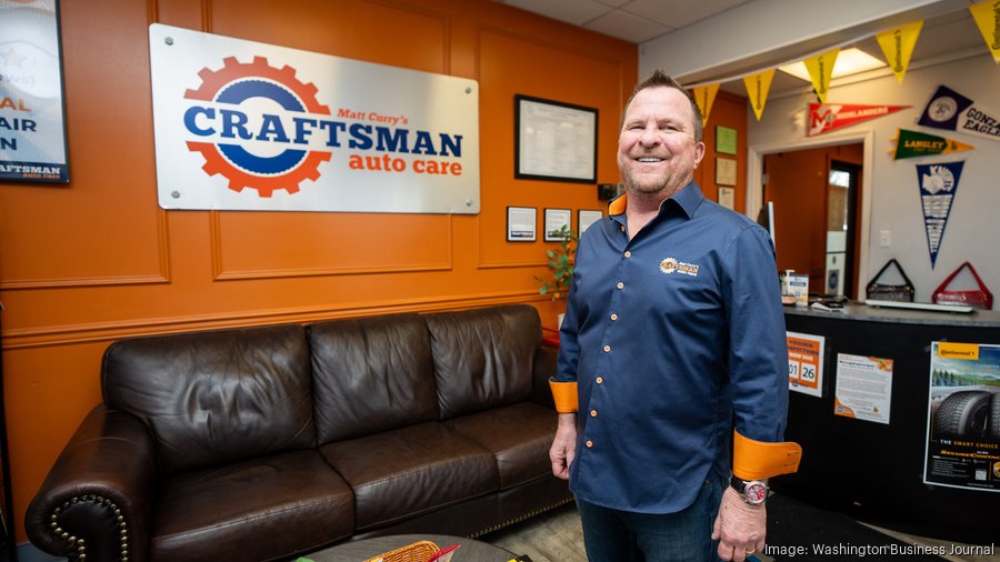 Matt Curry's Craftsman Auto Care eyes $100M revenue goal - Washington ...