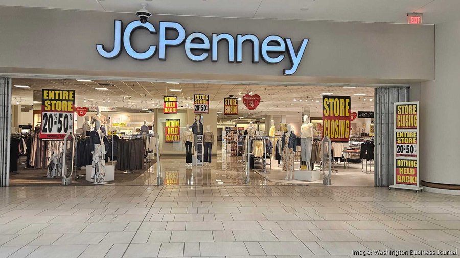 JCPenney closing at Springfield Town Center mall - Washington Business ...