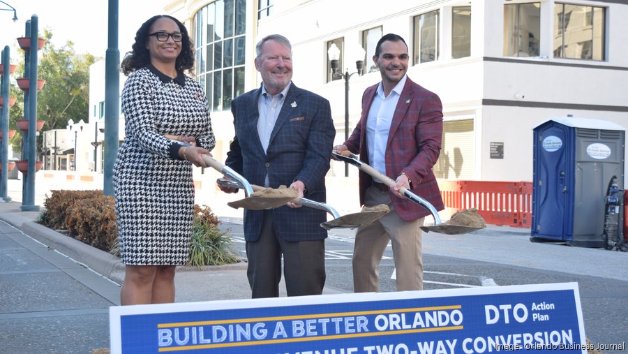 Orlando downtown two-way street conversion adds parking spaces ...