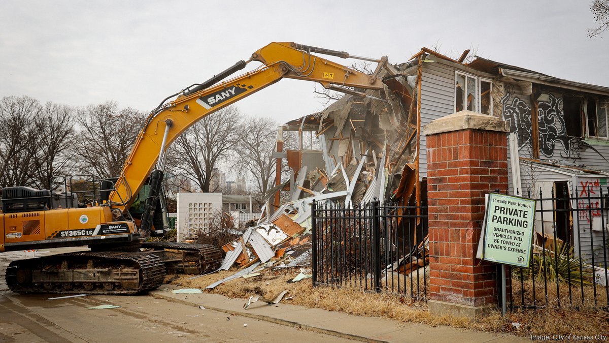Parade Park Homes redevelopment demolition gets underway in KC - Kansas ...